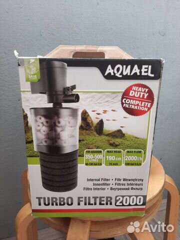 Внутренний фильтр для аквариума aquael turbo filte
