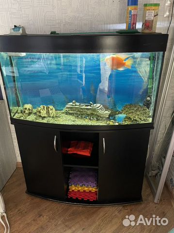 Аквариум с тумбой