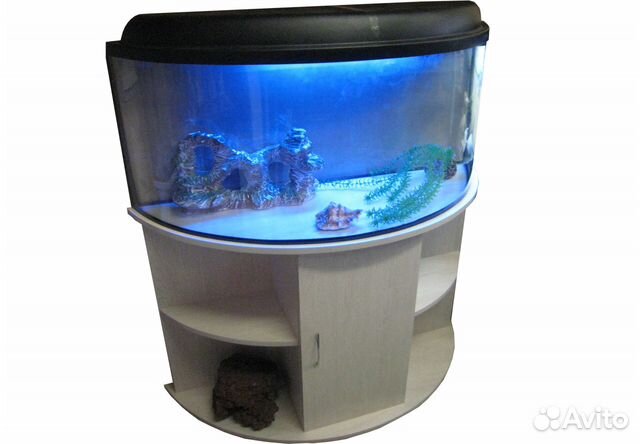 Аквариумы и тумбы 10-250л
