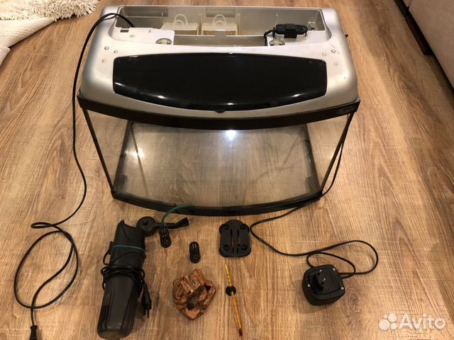 Аквариум Aquael Pearl 50 на 40л + аксессуары