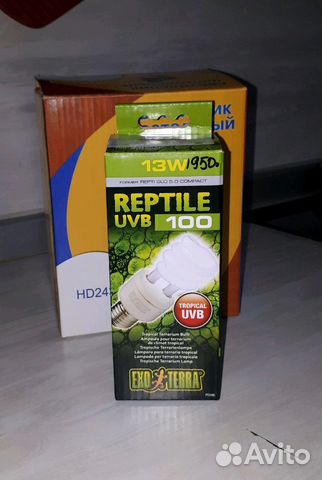 Лампа для тропического террариума