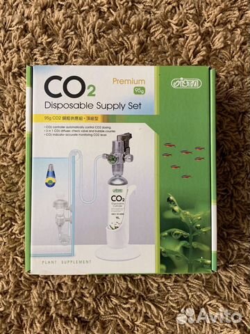 CO2 балон нано комплект ista premium