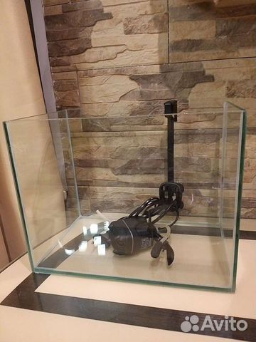 Аквариум и бульбулятор