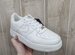 Кроссовки мужские Nike air force 1. Белые форсы купить в Москве ...
