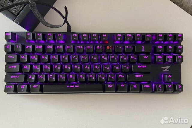 Игровая клавиатура ZET gaming blade pro blue kailh купить в Санкт ...