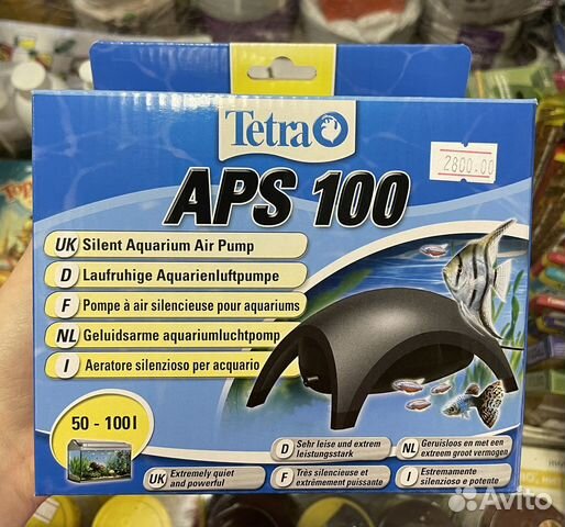 Компрессор для аквариума Tetra aps 100 и 150