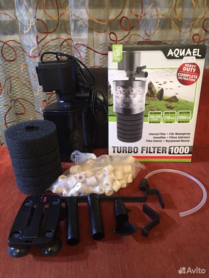Внутренний фильтр для аквариума Aquael Turbo Filte